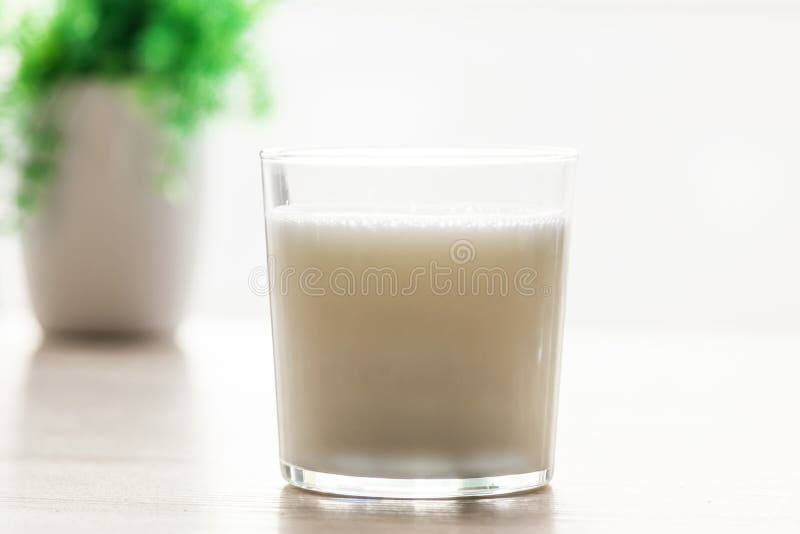 Milk on the table stock image. Image of white, food - 218562905
