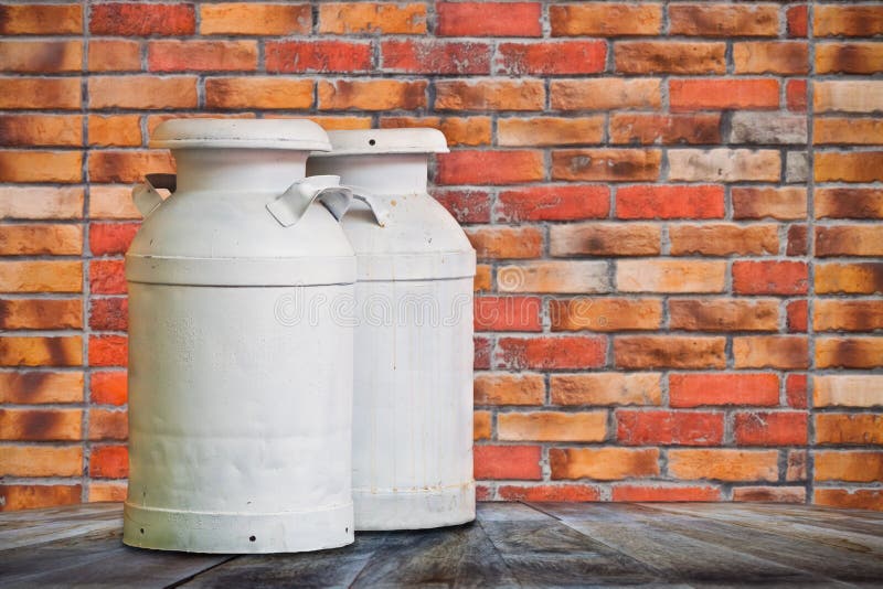 Milk Cans stock image. Image of nostalgia, antique, milk - 10430553