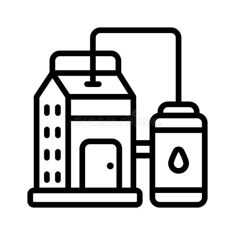 Milk Tank Vector Design in Modern Style, Premium Vector Stock Vector ...