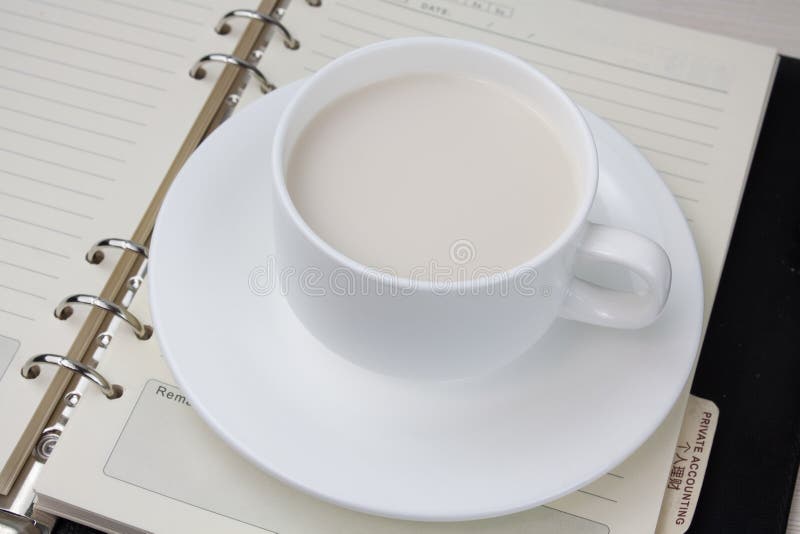 Milk tea stock photo. Image of drink, lunch, plate, aroma - 16776532
