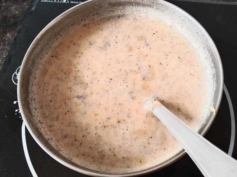 Milk Tea Made Up of Cow Milk, Sugar and Tea Leaves Powder Stock Photo ...