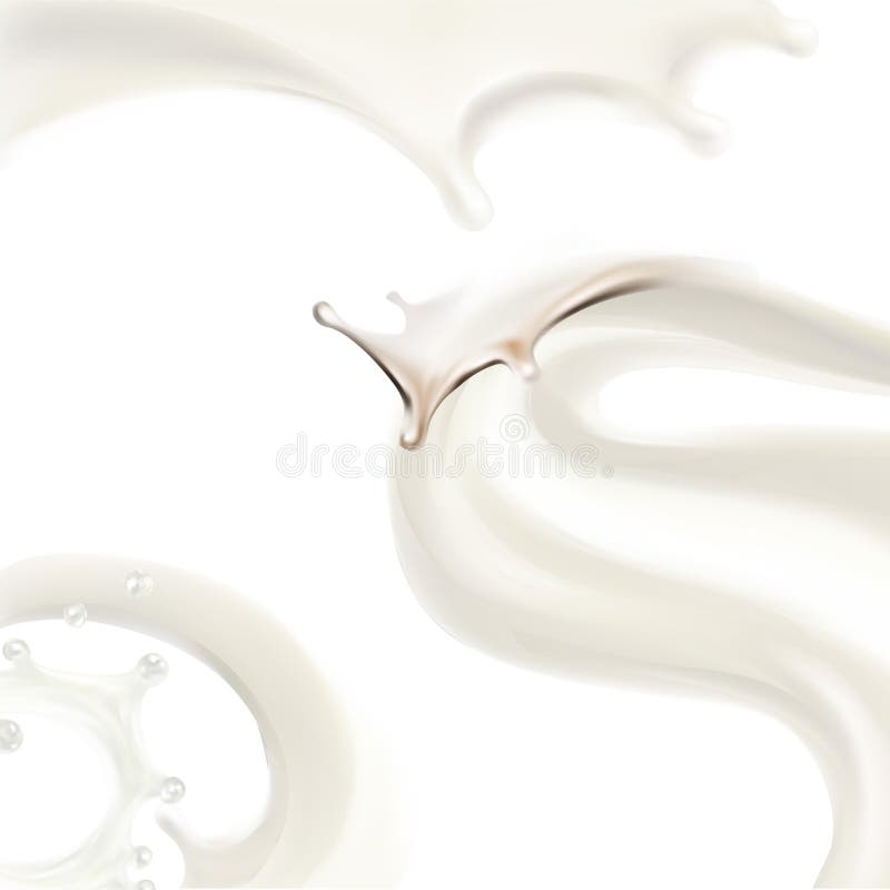 Milk Texture Illustration Design Print Stock Vector - Illustration of ...