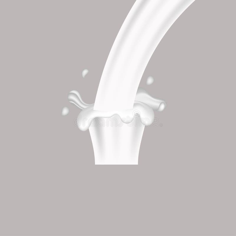 Milk Water Splash Sparkling Drop . White Wave Set of Milk Splashes ...