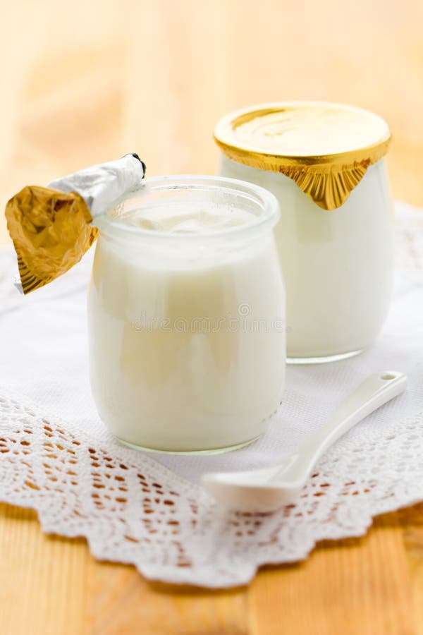 Milk yogurt stock photo. Image of breakfast, napkin, fresh - 13349250