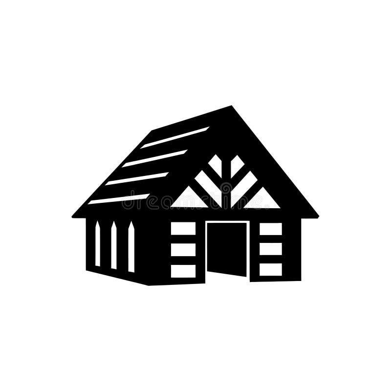 Milking shed icon stock vector. Illustration of farm - 301222167