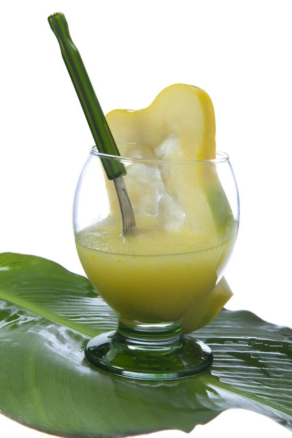 Jugo de Babaco imagen de archivo. Imagen de refresco - 41841049