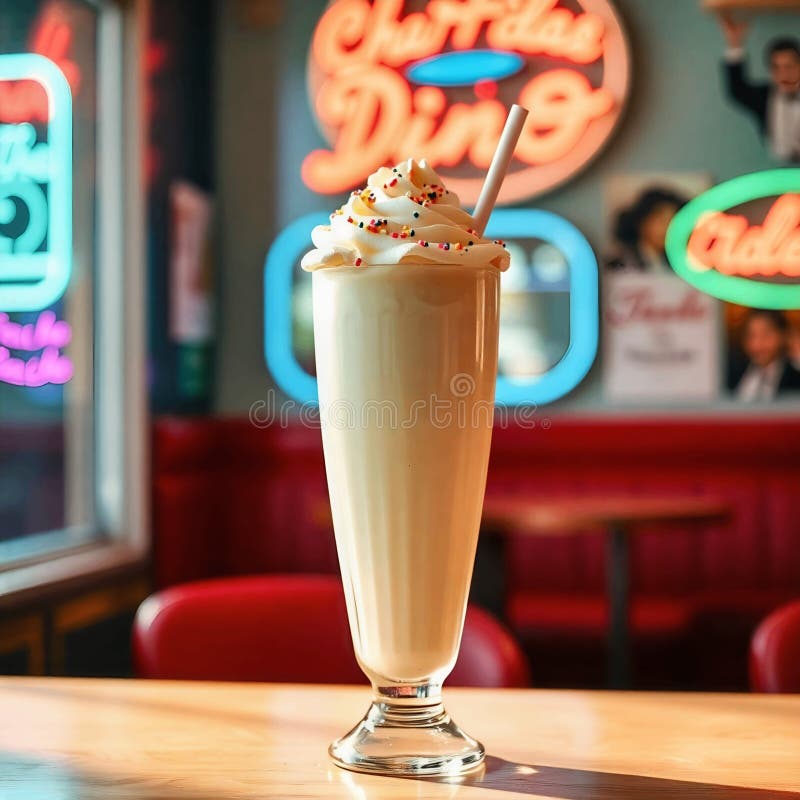 A Milkshake stock image. Image of healthy, milkshake - 362390485