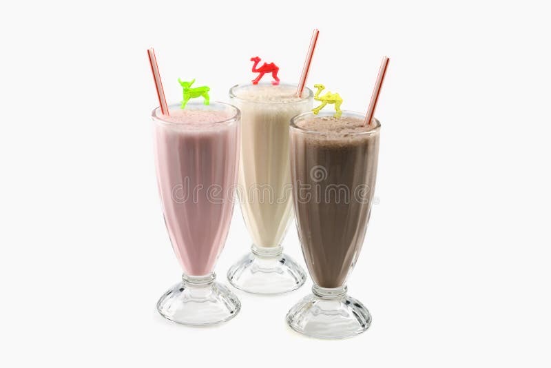 Chocolate And Strawberry Milkshake Stock Photo - Image of high ... Chocolate And Strawberry Milkshake Stock Photo - Image of high ...