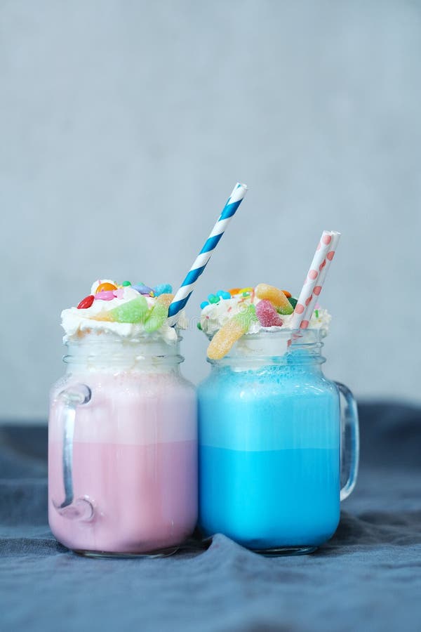 Milkshakes stock photo. Image of dessert, healthy, shake - 89434160