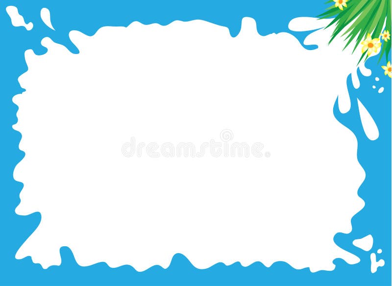 Frame with strawberries stock illustration. Illustration of blue - 2205421