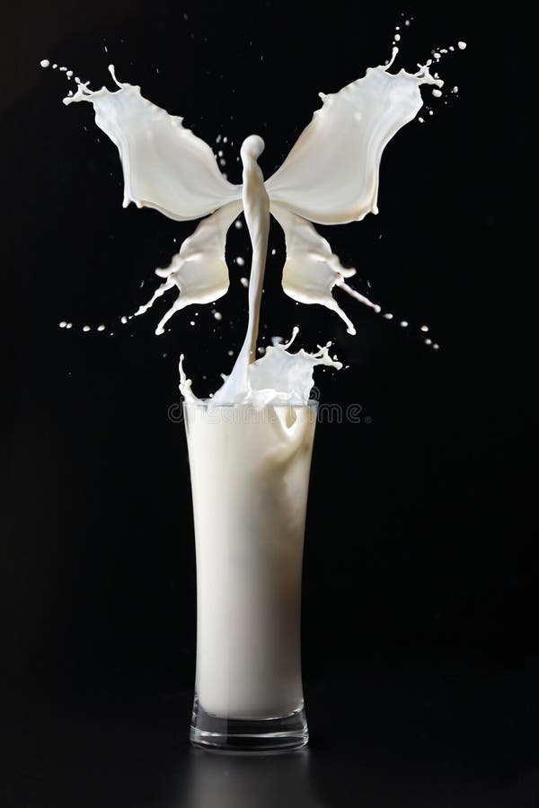 Milk Butterfly Splash Stock Photos - Free & Royalty-Free Stock Photos ...