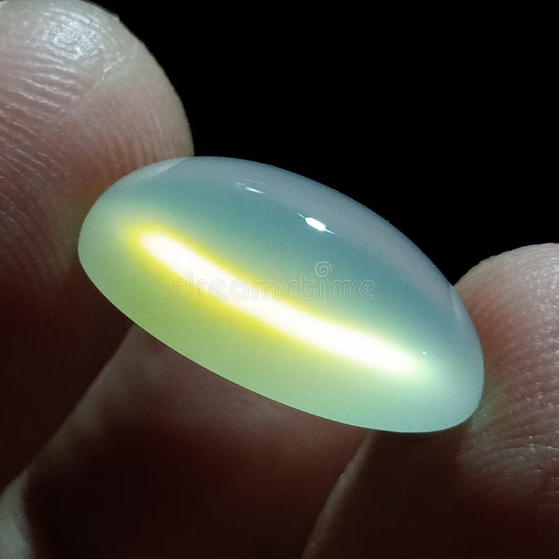 Milky Chalcedony Natural Stone Stock Image - Image of stone, loostone ...