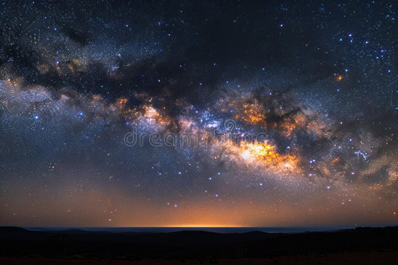 The Milky is Seen with Stars and Dark Stars, High Quality, High ...