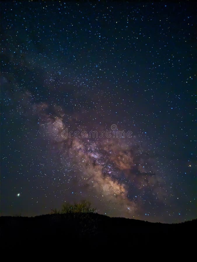 Milky Way is beautiful stock image. Image of milky, nebula - 233030209