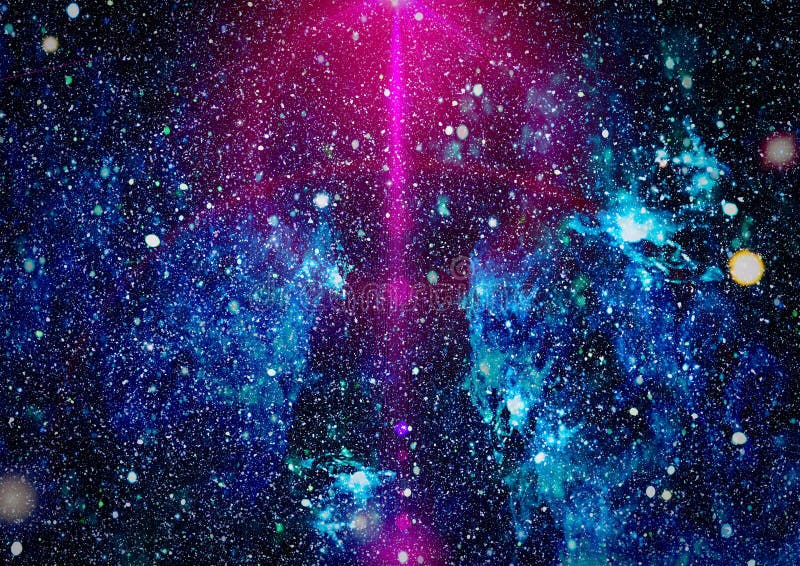 Milky Way Cosmic Background. Star Dust and Pixie Dust Glitter Space ...