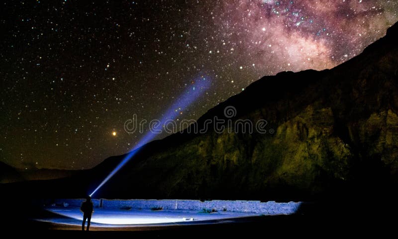 Milky Way Galaxy from Lahaul Spiti Valley India Stock Image - Image of ...