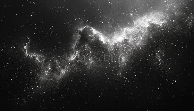 Milky Way Galaxy Night Star Dark Science Constellation Generated by AI ...
