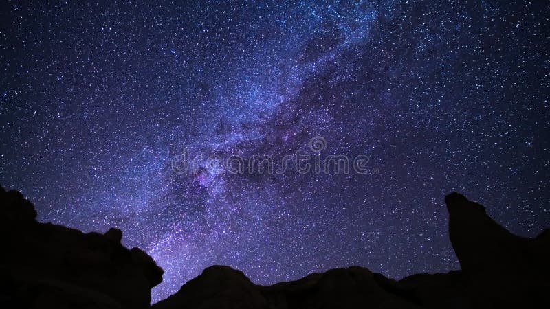 Milky Way Galaxy in Summer South Sky 24mm Campfire Red Rock Canyon Tilt ...