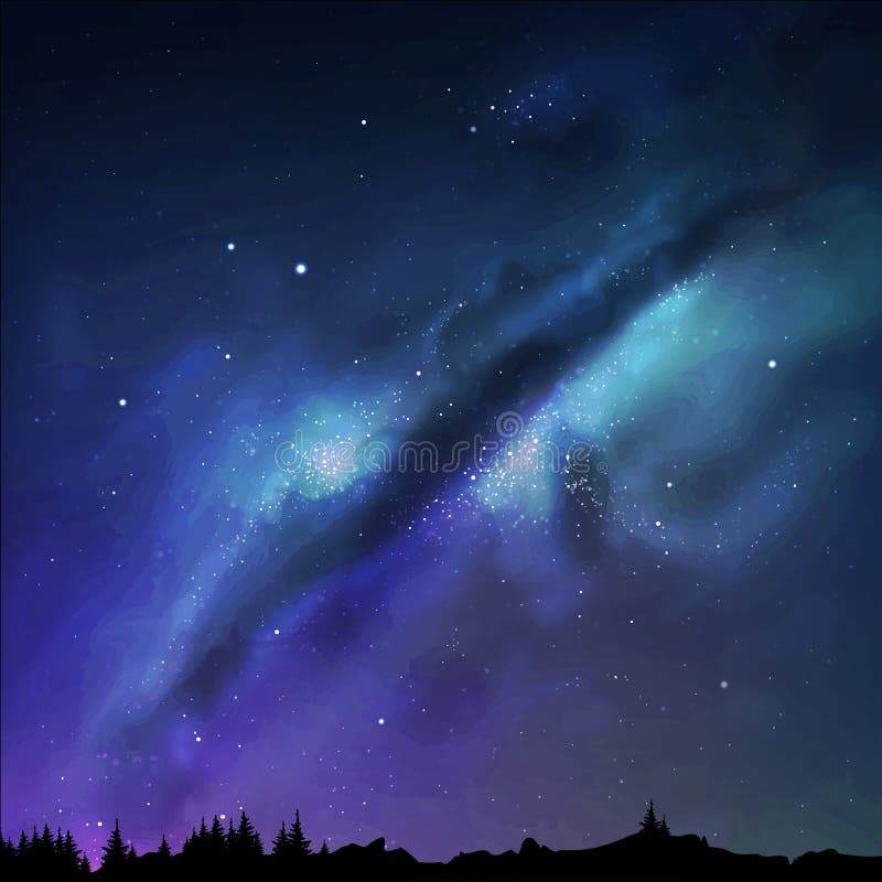 Milky Way Stock Illustrations – 46,352 Milky Way Stock Illustrations ...