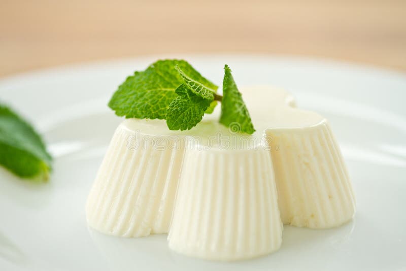 Milky white jelly stock image. Image of fresh, decoration - 27880633