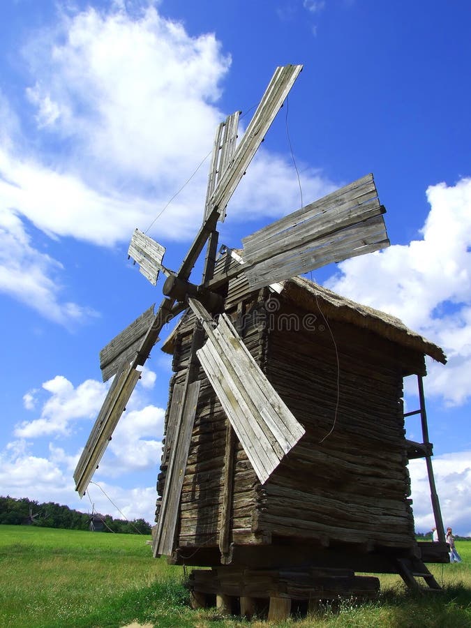 Windmill stock image. Image of wheat, agricultural, grind - 3049309
