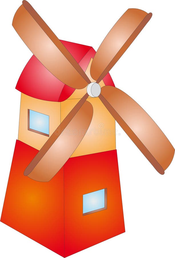 Millstone. Vector drawing stock vector. Illustration of handle - 50005651