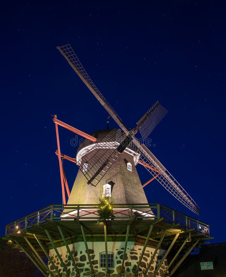 Mill on the Background of the Sky Stock Photo - Image of wind, energy ...