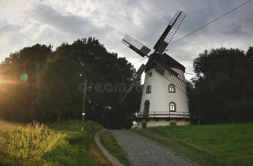 Mill stock image. Image of travelling, beautiful, historical - 49955897