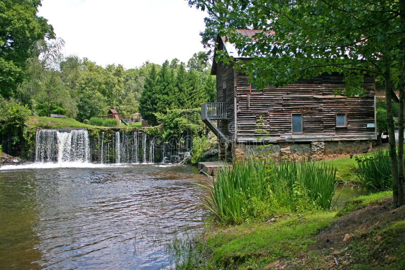 Mill & Dam stock photo. Image of agriculture, architecture - 98603200