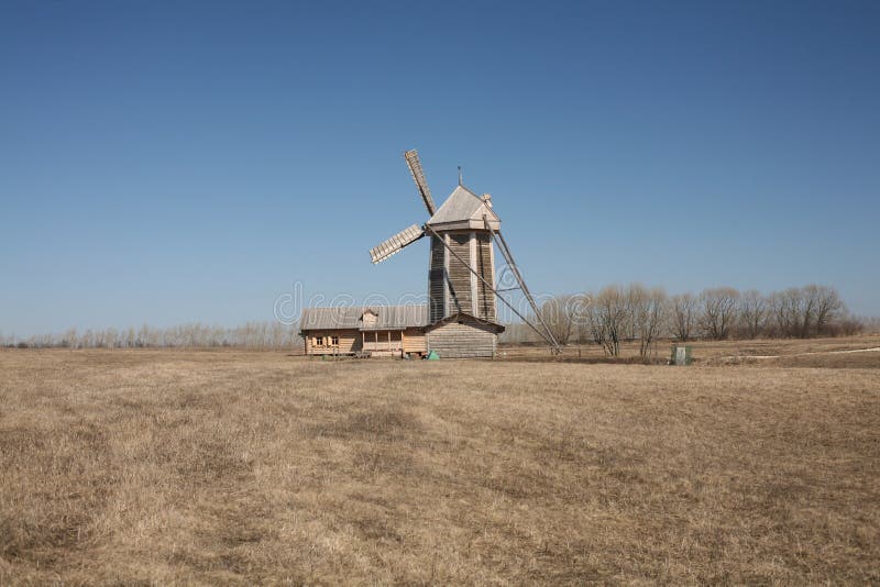 Mill in the field stock photo. Image of culture, field - 9087500
