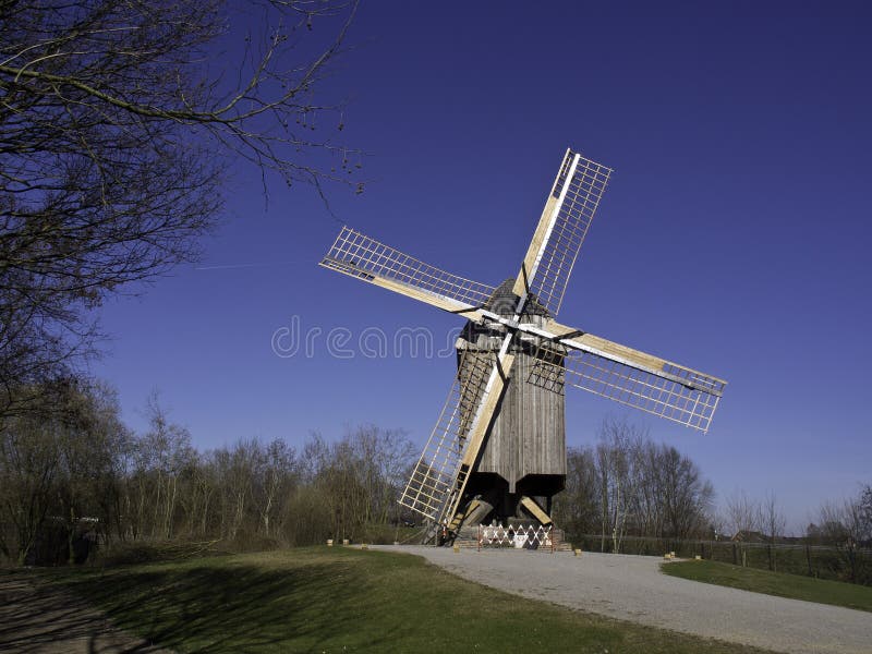 Mill in Germany stock image. Image of wings, bockwindmill - 38868735