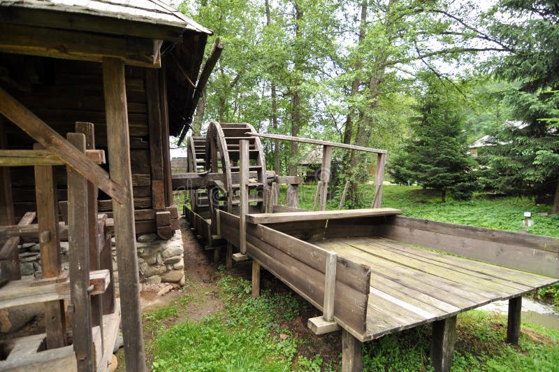 Mill house stock image. Image of bridge, history, power - 25014283