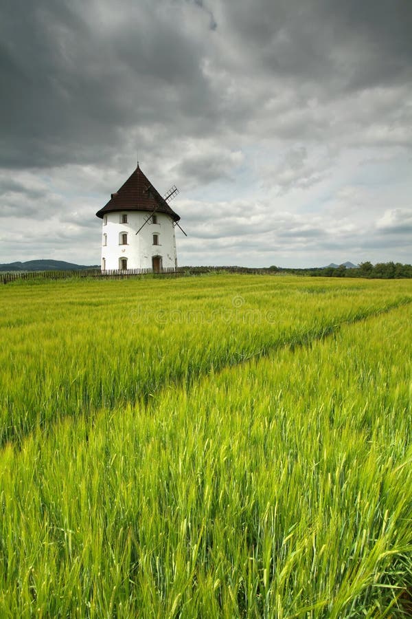 Mill house in field stock photo. Image of farm, husbandry - 32379794