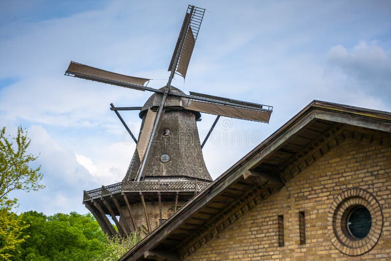 Mill in Potsdam, Germany stock photo. Image of tourism - 45026122