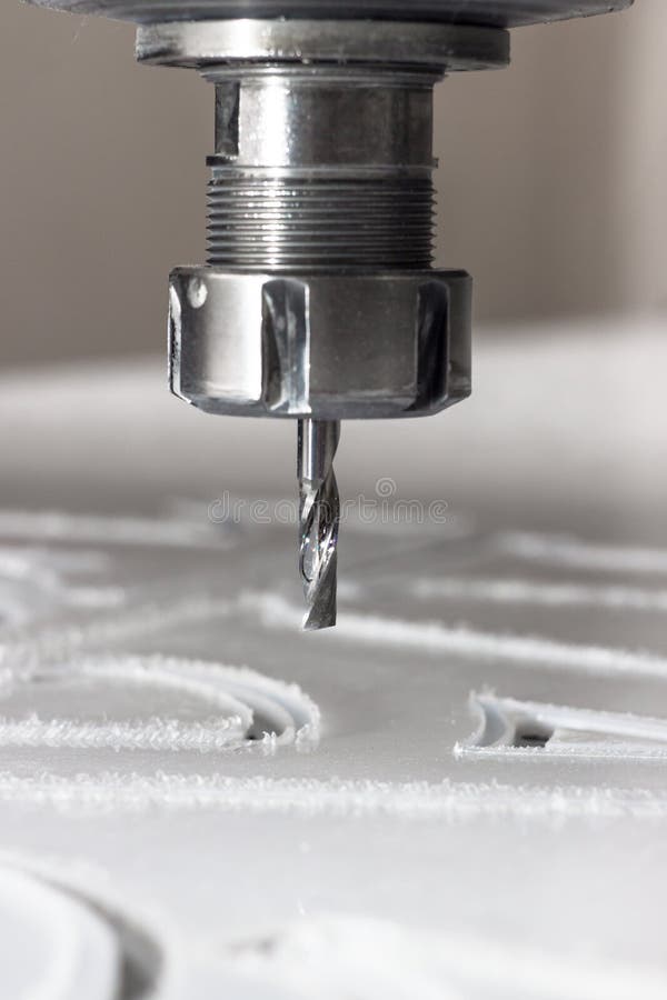 Mill for Processing Plastic Stock Image - Image of character, collet ...