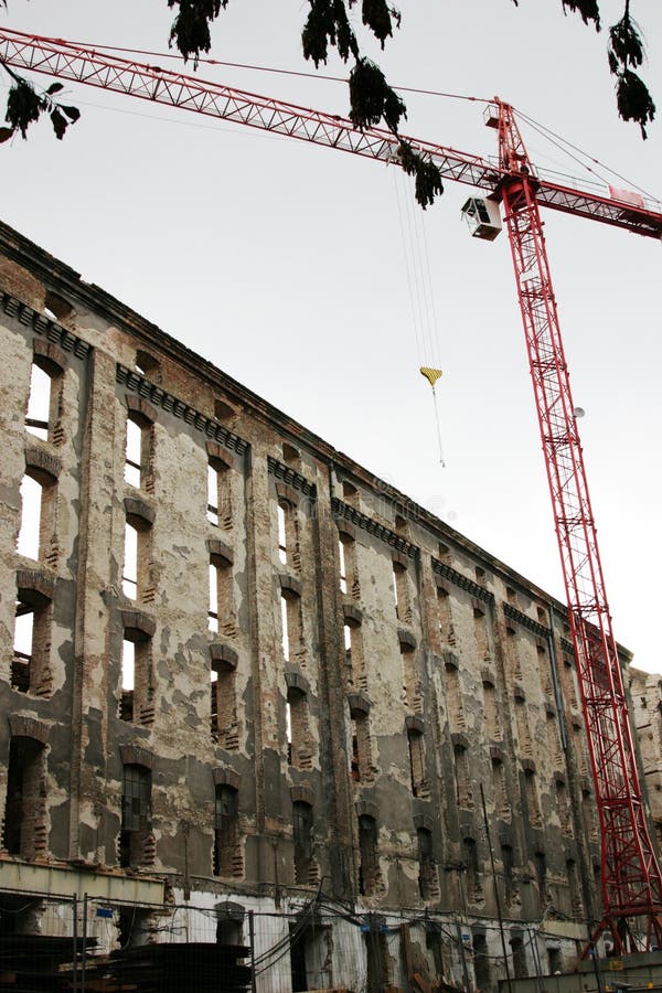 Mill rebuilding stock photo. Image of concrete, stone - 6564598