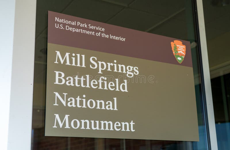 Mill Springs Battlefield National Monument Editorial Image - Image of ...
