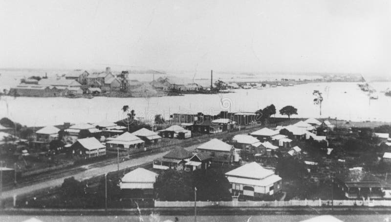 Millaquin Sugar Mill And The Flood, Bundaberg, 1942 Picture. Image ...