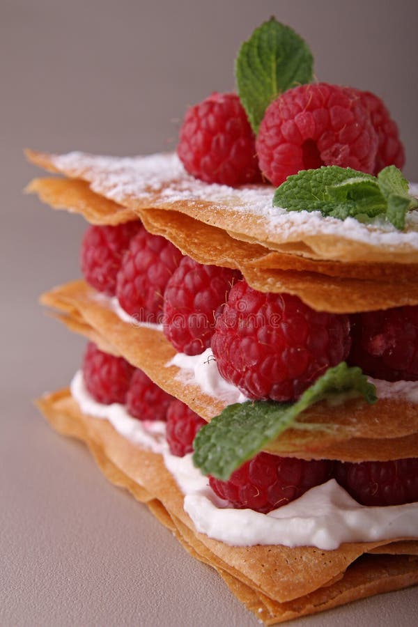 Mille feuille stock photo. Image of recipe, pastry, fresh - 18922374