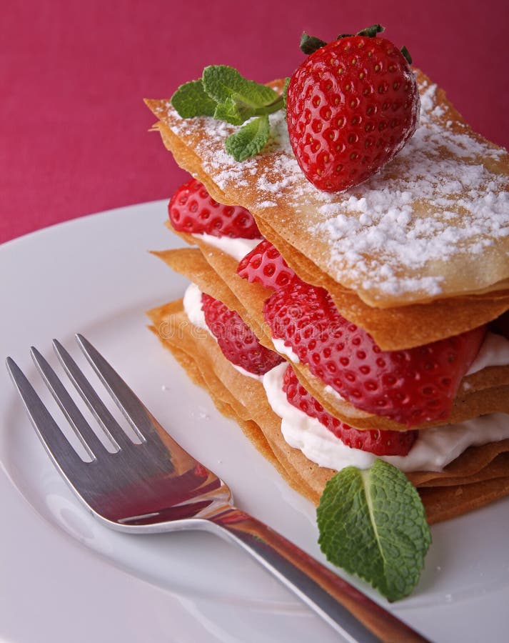 Pear mille feuille stock photo. Image of cooking, recipe - 18948550