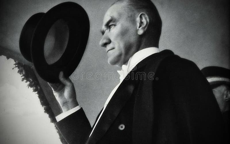 Millenium leader Ataturk editorial photography. Illustration of white ...
