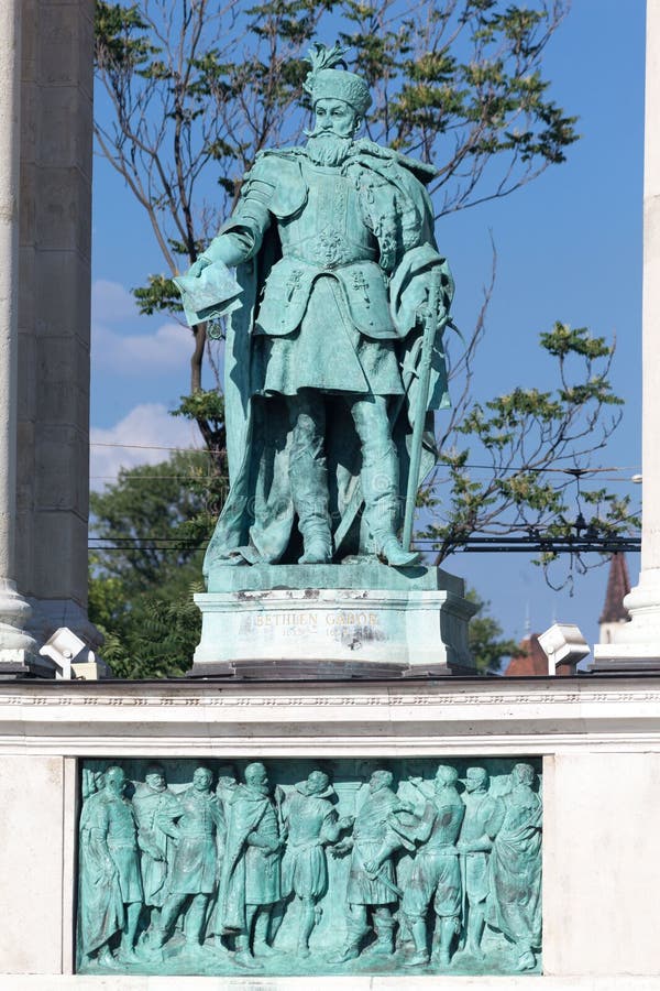 Millenium Monument Budapest Hungary Stock Photo - Image of tere ...