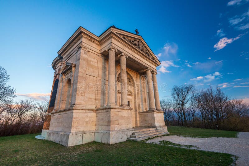 The Millenium Monument Near the Benedictine Pannonhalma Archabbey ...