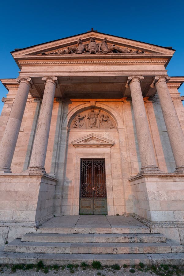 The Millenium Monument Near the Benedictine Pannonhalma Archabbey ...