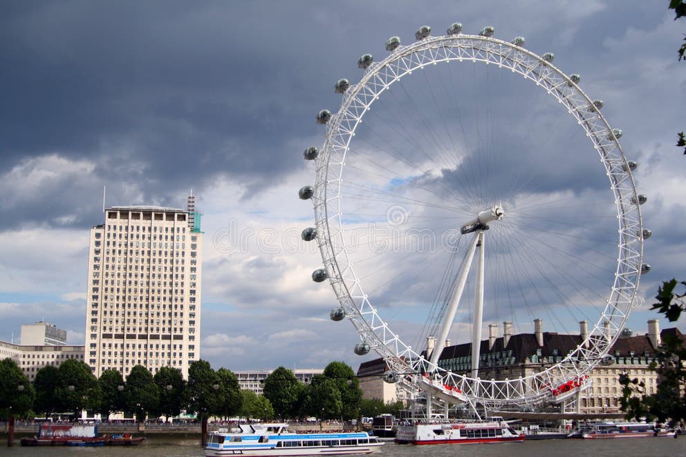 Millenium wheel editorial stock photo. Image of millenium - 24897513