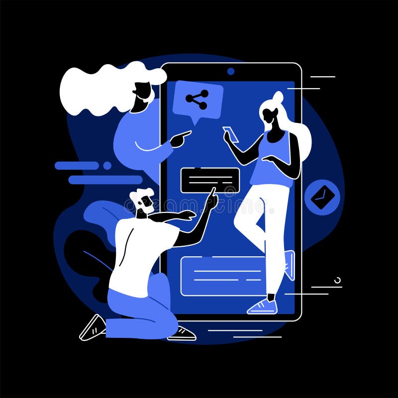 Millennials Abstract Concept Vector Illustration. Stock Vector ...