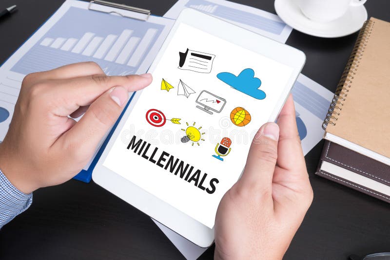 MILLENNIALS stock photo. Image of millenial, millennial - 77525150