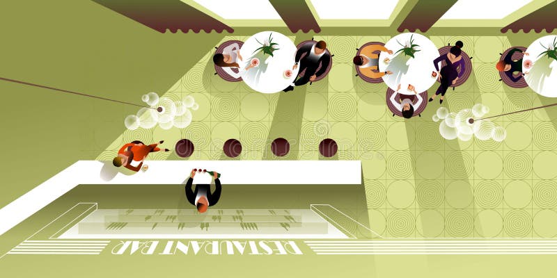 Socialising Bar Stock Illustrations – 32 Socialising Bar Stock ...