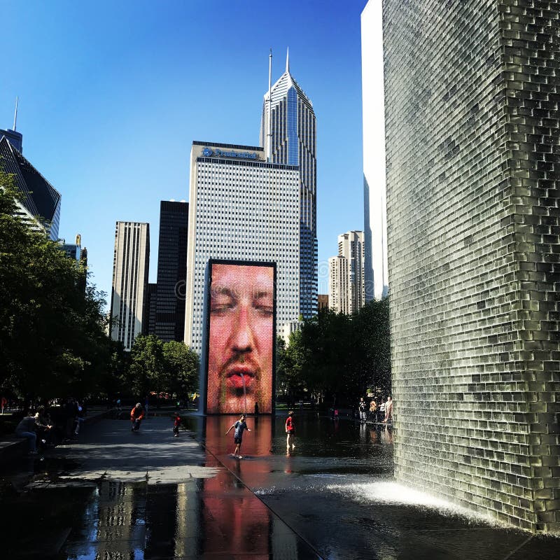 Millennium Park editorial image. Image of millennium - 95584235