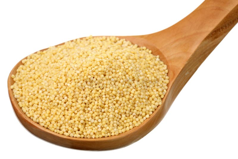 Millet stock photo. Image of yellow, seed, handful, foodstuff - 1226762